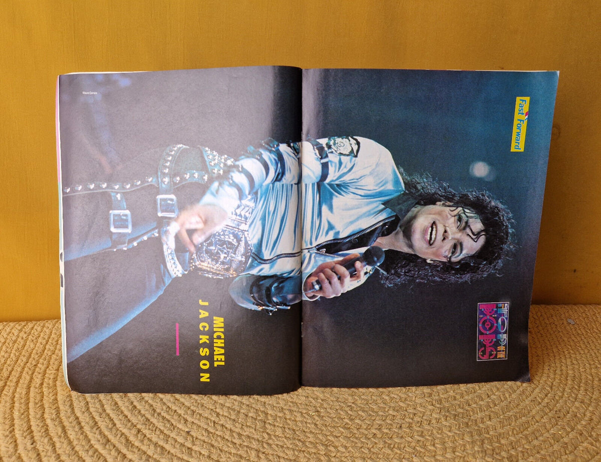 Fast Forward magazine - issue no 9 - November 1989 - MICHAEL JACKSON P ...