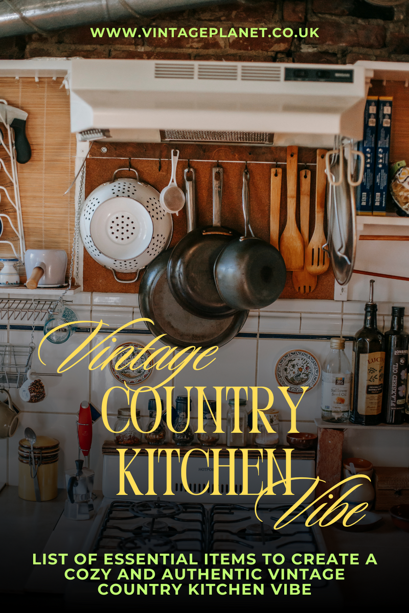 How to Create the Perfect Vintage Country Kitchen: 35 Must-Have Essent ...