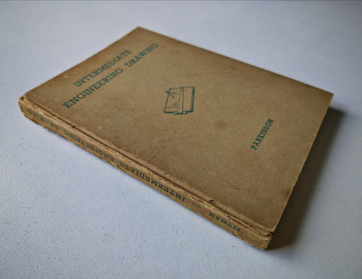 Vintage 1950s Intermediate Engineering Drawing by A.C. Parkinson – 3rd ...