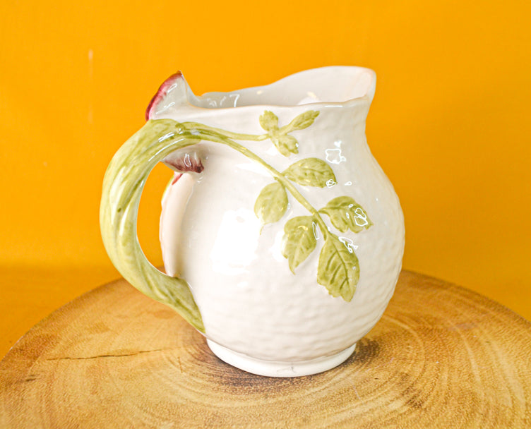 Shorter & Son Floral Milk Jug - Hand Painted Staffordshire England ...